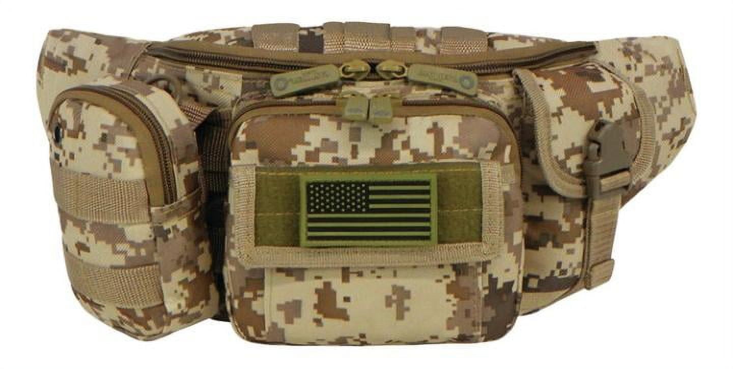 Rfc104-Tac Tactical Fanny Pack - Desert Digital Camo - Walmart.com
