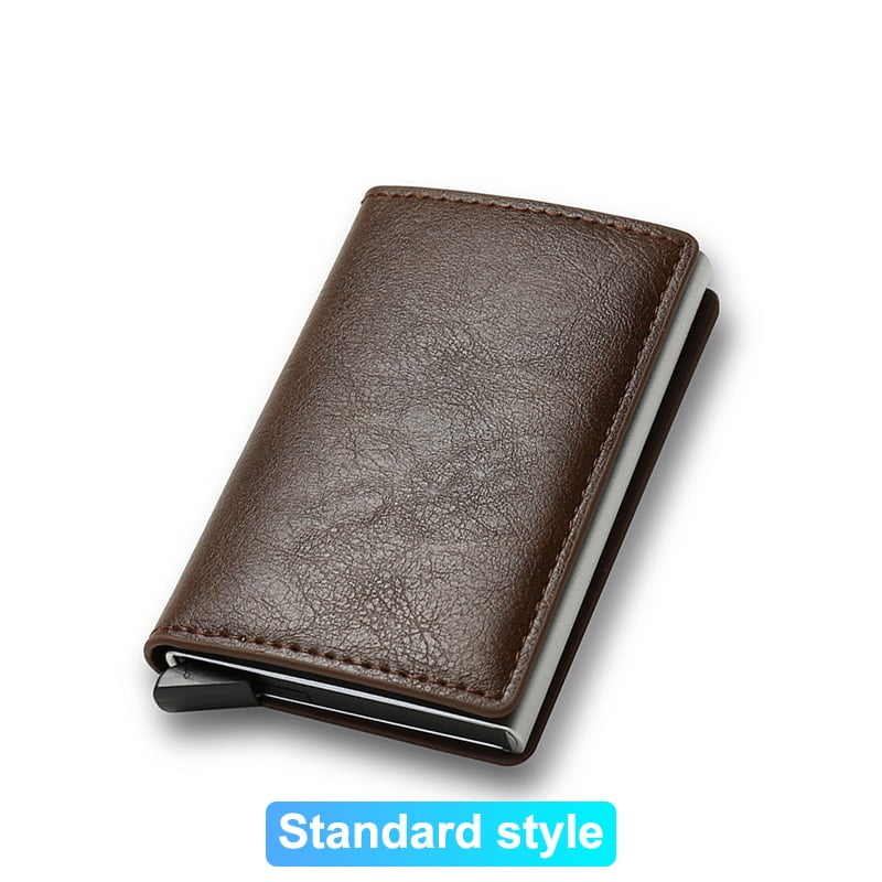 Rfid Credit Card Holder Men Wallets Bank Cardholder Case Small Leather ...