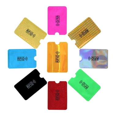 RFID Credit Card Protector - Secure Protective Holder with 8 Unique ...