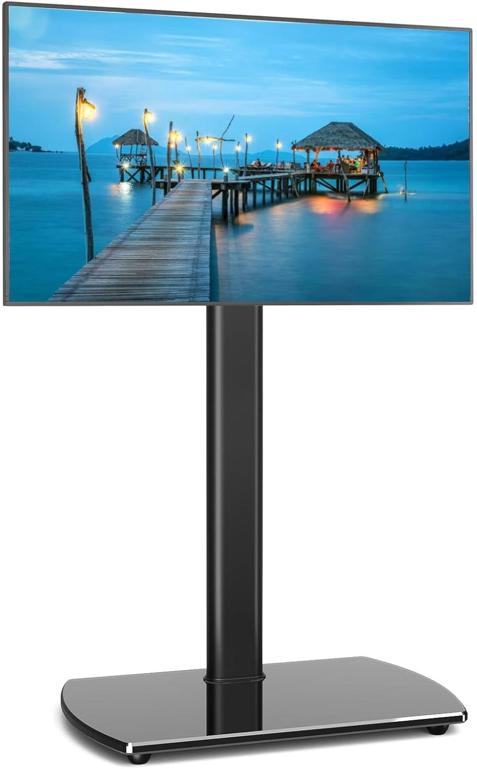 Rfiver Swivel TV Floor Stand with Mount, Universal for 32-65 Inch LCD ...