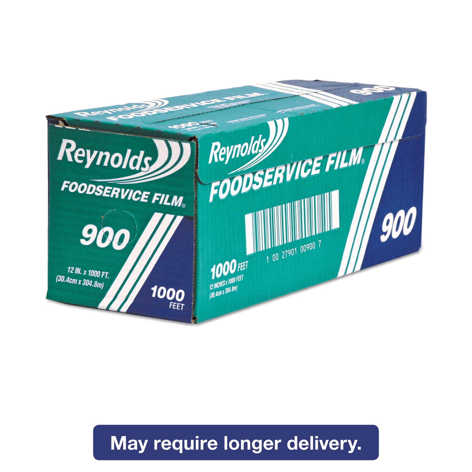 Reynolds Continuous Cling Food Film 12 in x 1000 ft Roll Clear 900BRF ...