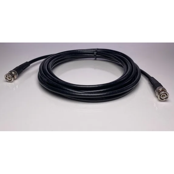 Rg58 12Ft Coaxial Cable With Bnc Male To Bnc Male Connectors 50 Ohm - Walmart.com