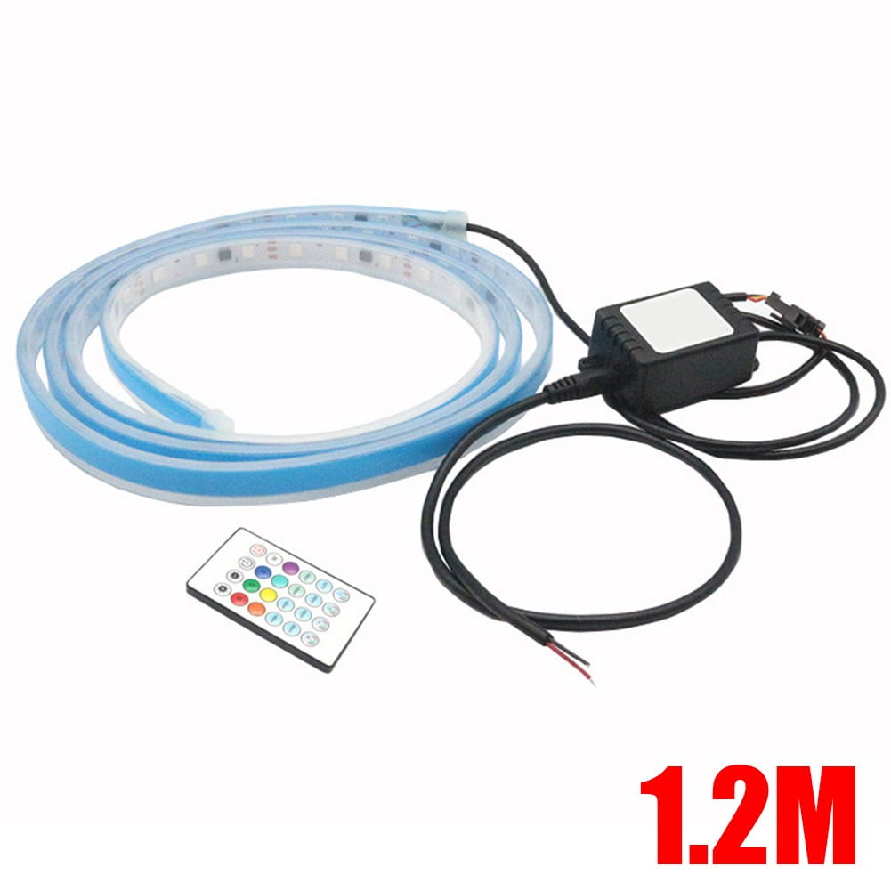 RGB Colorful DRL RGB LED Car Hood Daytime Running Lights with APP ...