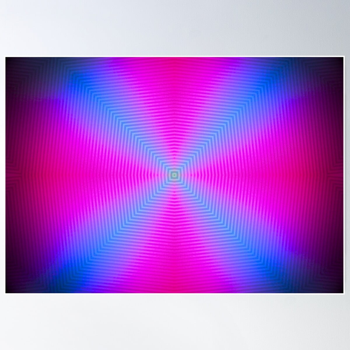 Rgb Pattern Poster Wall Art, Modern Wall Decor For Living Room Bedroom ...