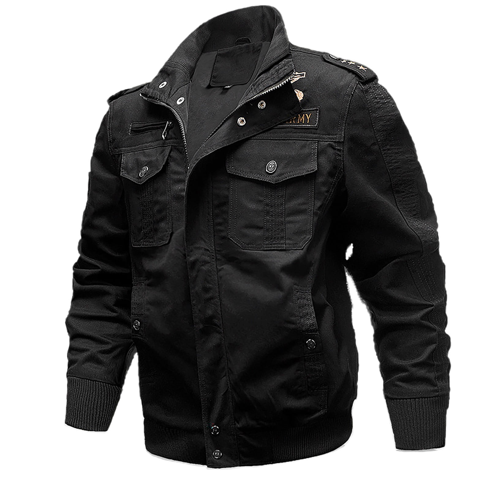 Rggeeun Mens Jacket Men's Lightweight Casual Jacket Outdoor Windbreaker ...