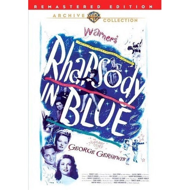 Rhapsody in Blue (DVD), Warner Archives, Music & Performance - Walmart.com