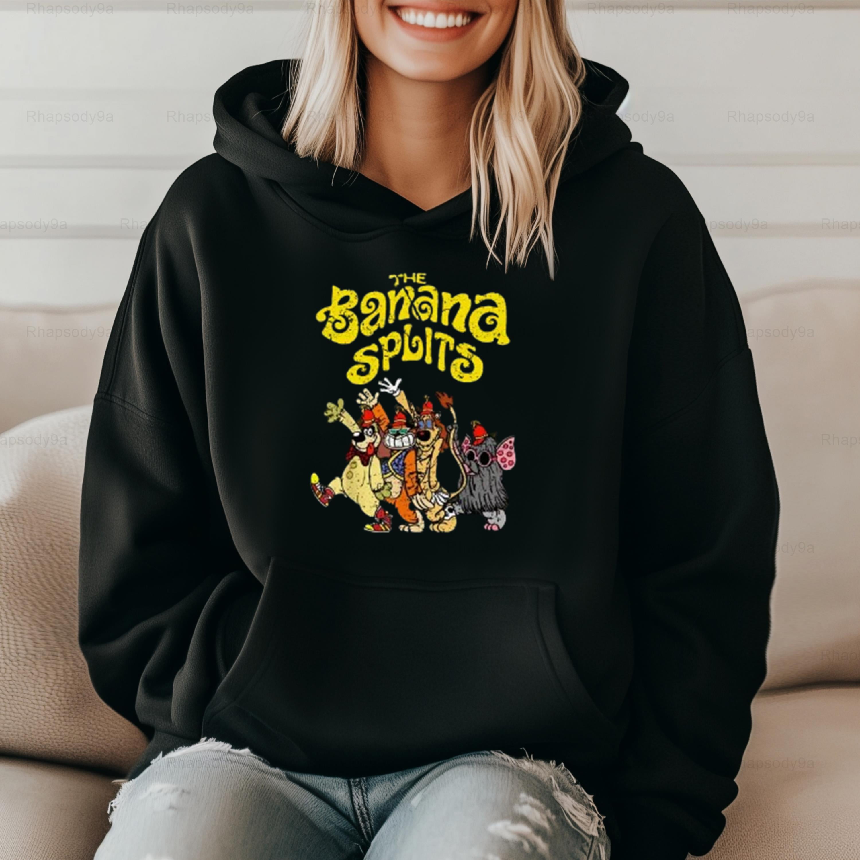 Rhapsody9a The Banana Splits T-shirt with Funny Cartoon Meme and Retro ...