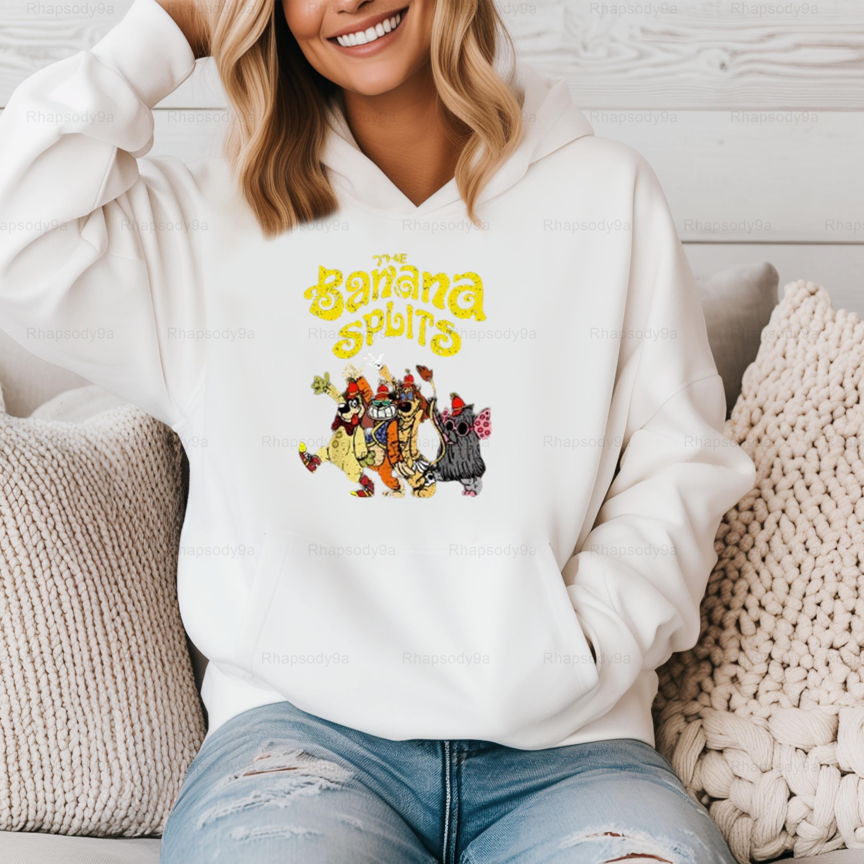 Rhapsody9a The Banana Splits T-shirt with Funny Cartoon Meme and Retro ...