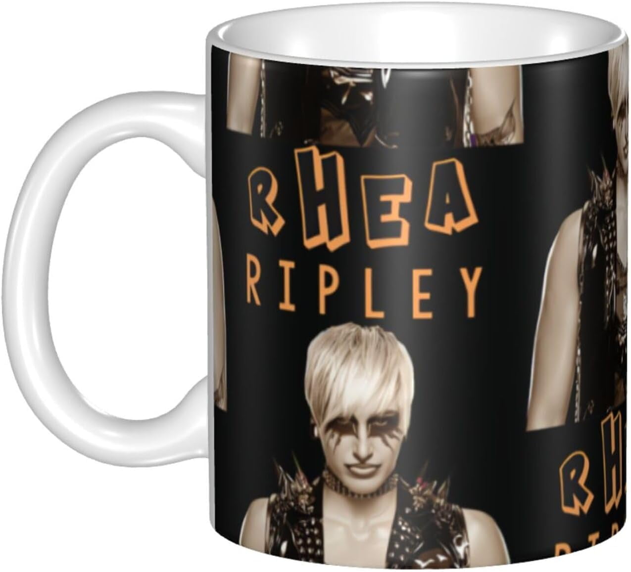 Rhea Ripley 12oz Ceramic Tea Cup with Handle Reusable Mug Drinking Cups ...