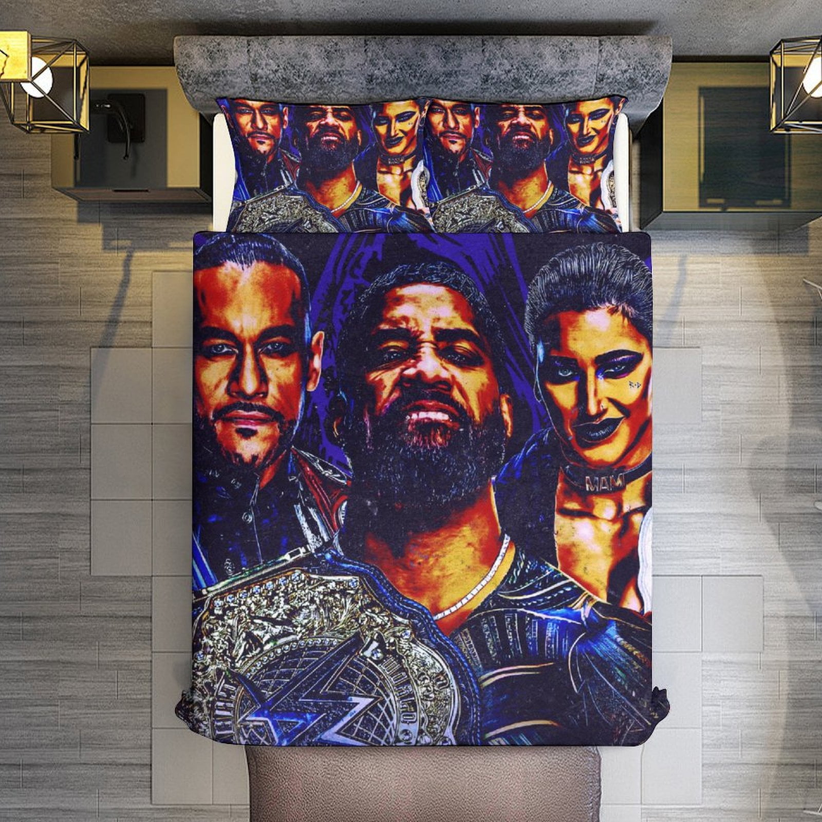 Rhea Ripley 3-Piece Comforter Set for Bedroom, Rhea Ripley Bedding Set ...