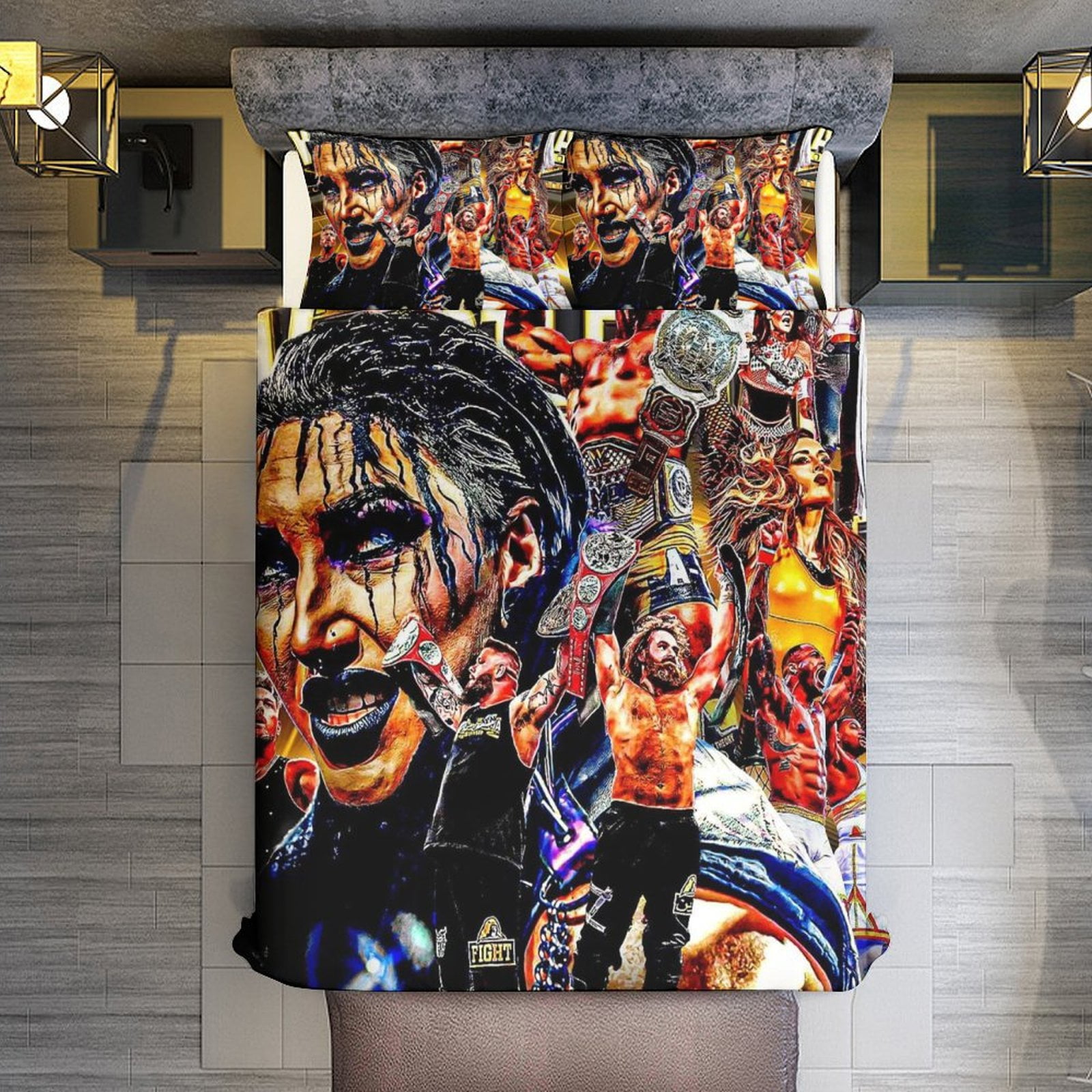 Rhea Ripley 3-Piece Comforter Set for Bedroom, Rhea Ripley Bedding Set ...