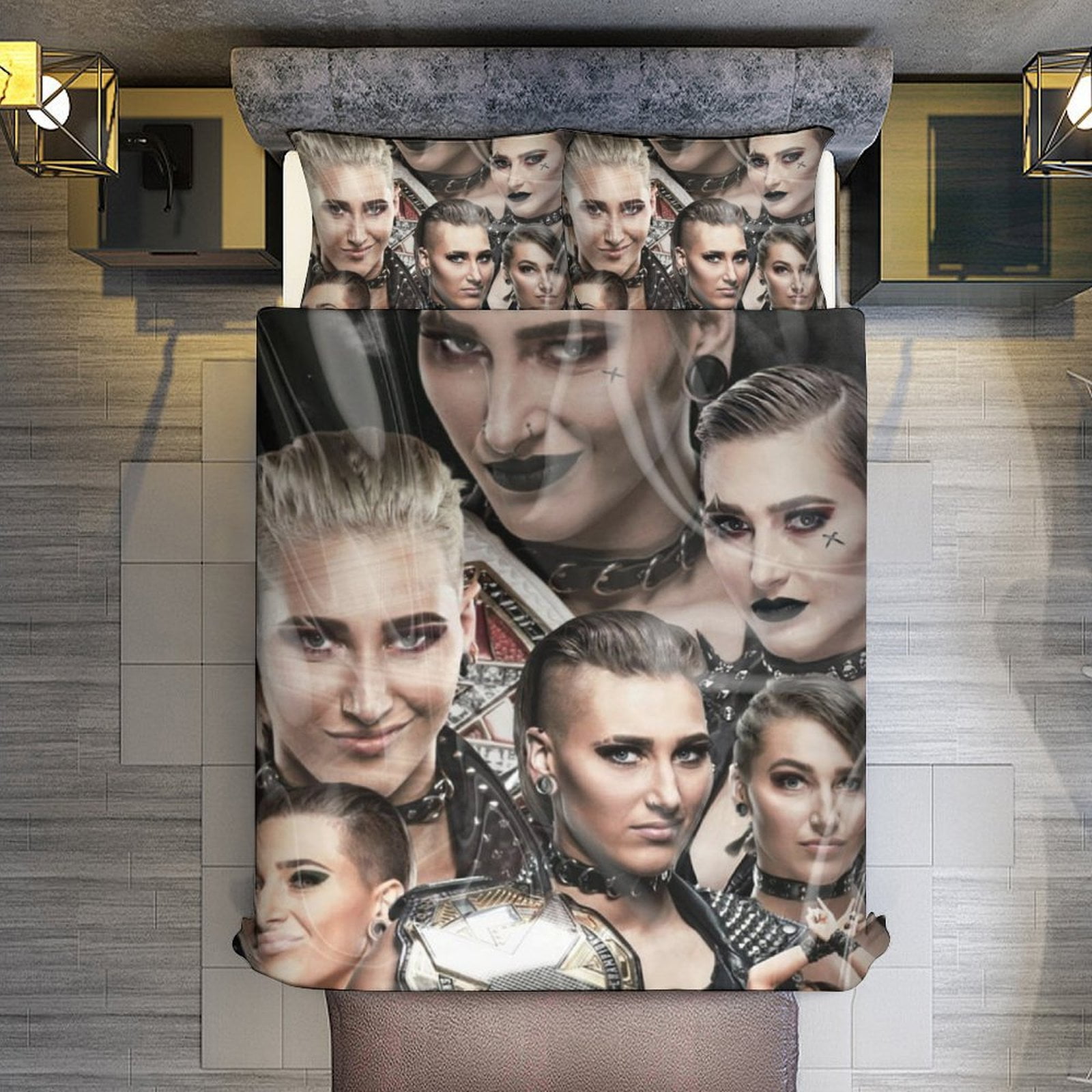 Rhea Ripley 3-Piece Comforter Set for Bedroom, Rhea Ripley Bedding Set ...