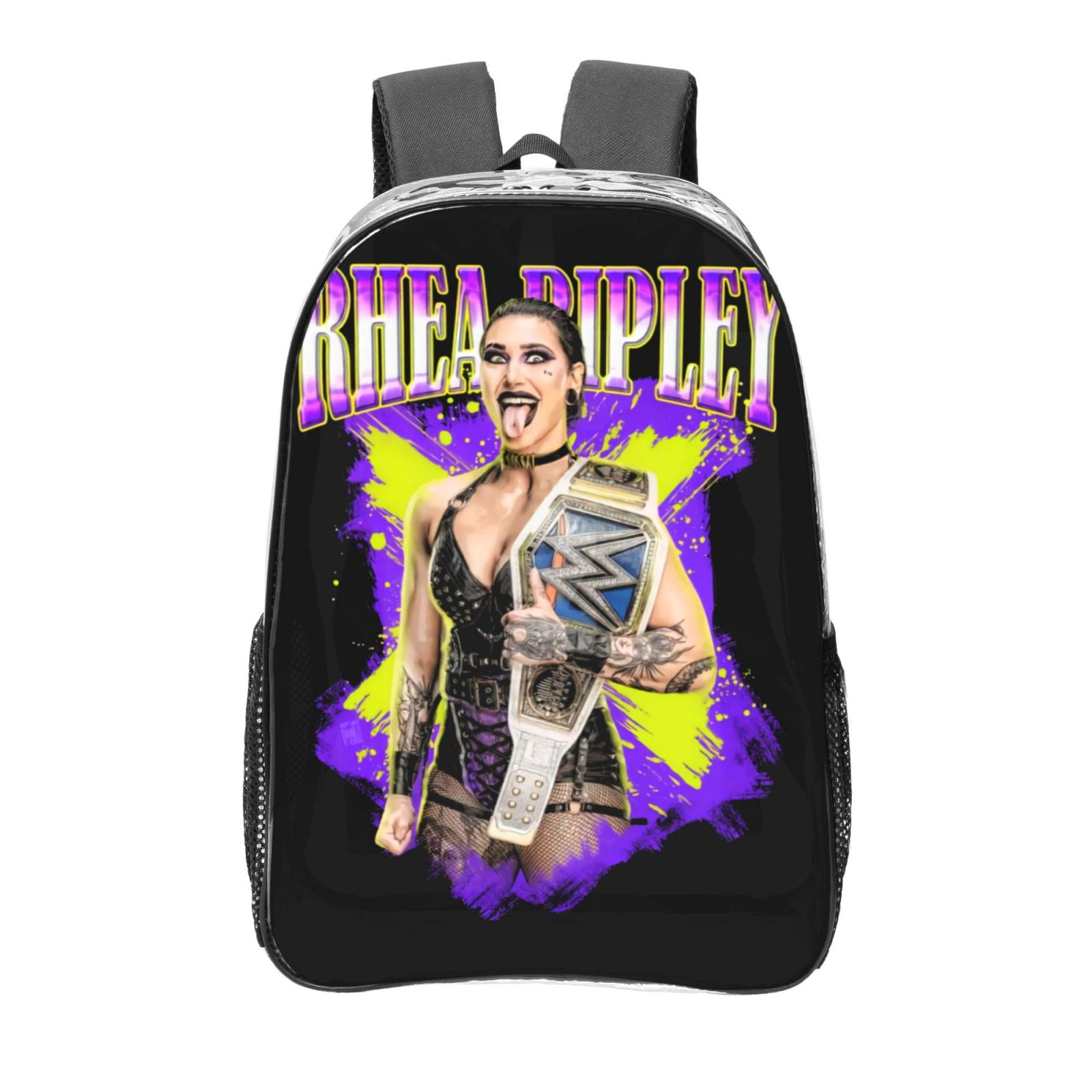Rhea Ripley Clear Backpack 16 Inch Large Capacity PVC Transparent ...
