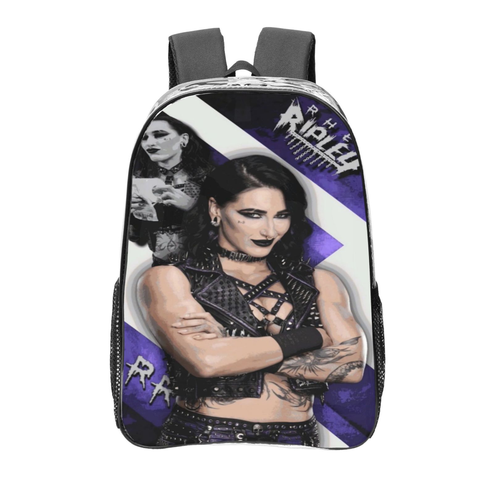 Rhea Ripley Clear Backpack 16 Inch Large Capacity PVC Transparent ...