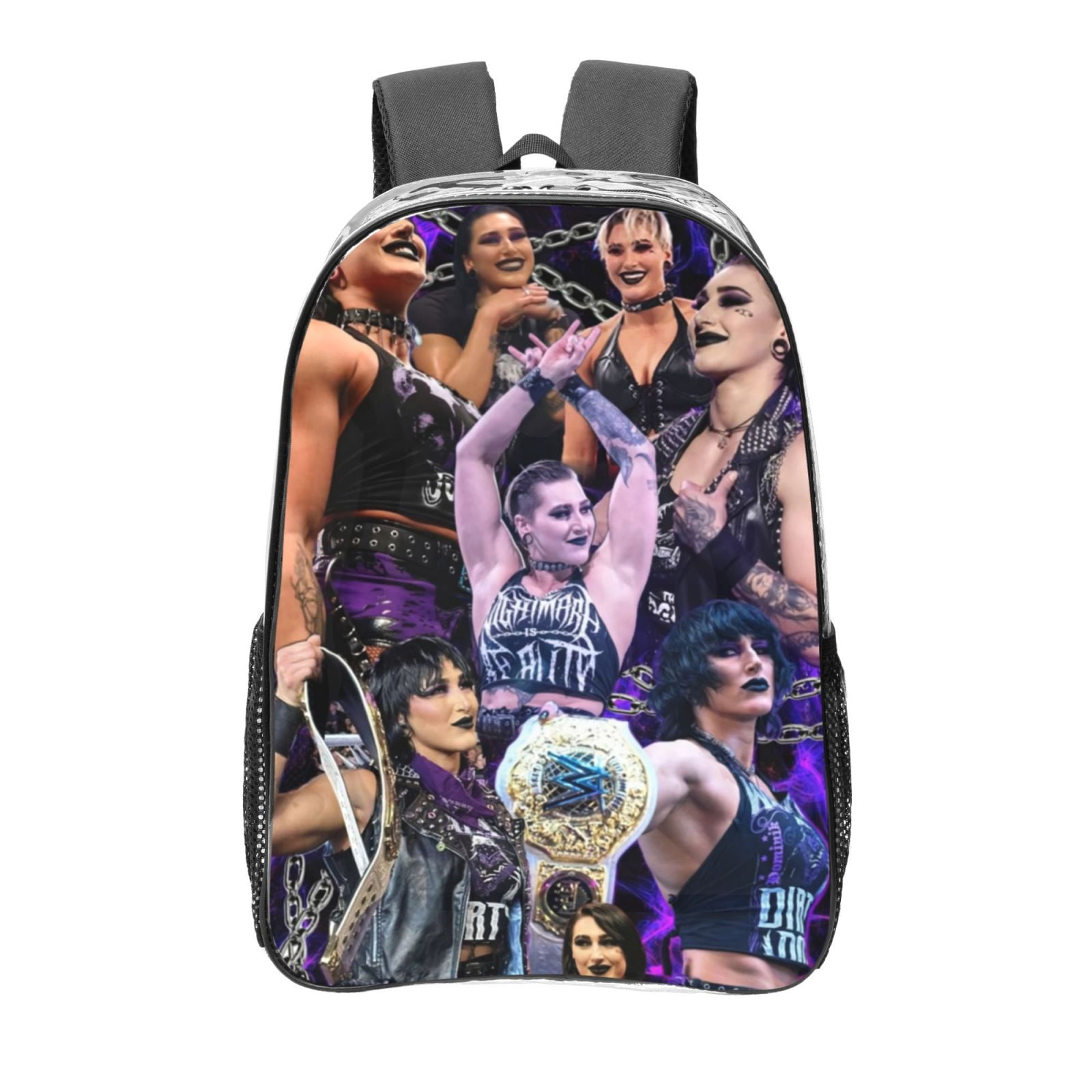 Rhea Ripley Clear Backpack 16 Inch Large Capacity PVC Transparent ...