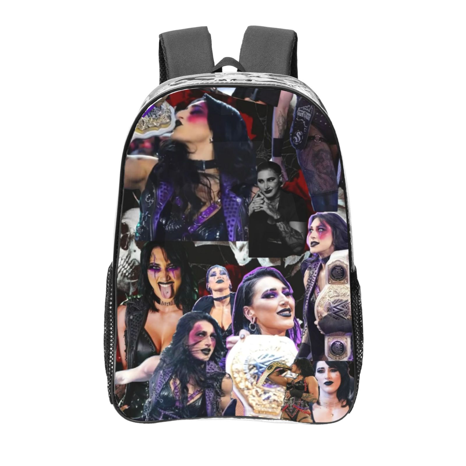 Rhea Ripley Clear Backpack 16 Inch Large Capacity PVC Transparent ...