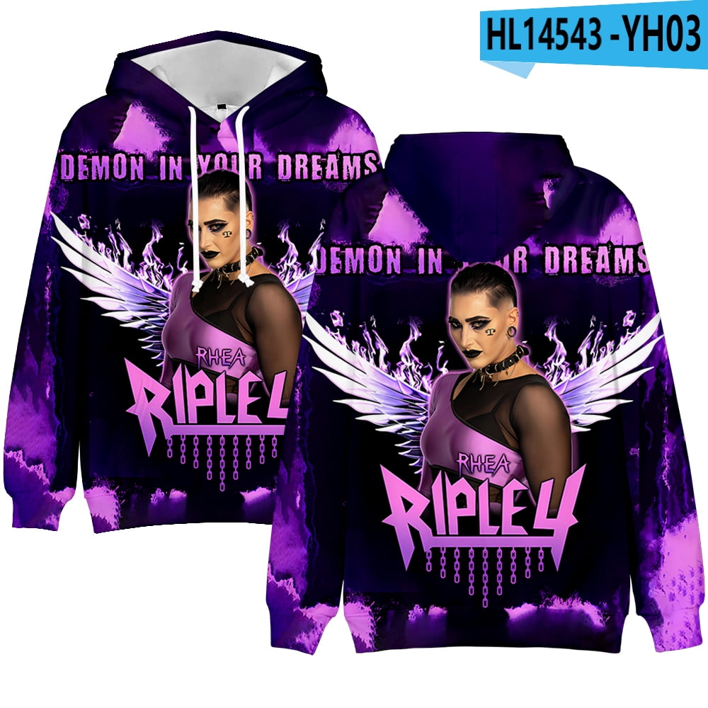 Rhea Ripley Hoodie Merch For Men/Women Unisex Long Sleeve Sweatshirt ...