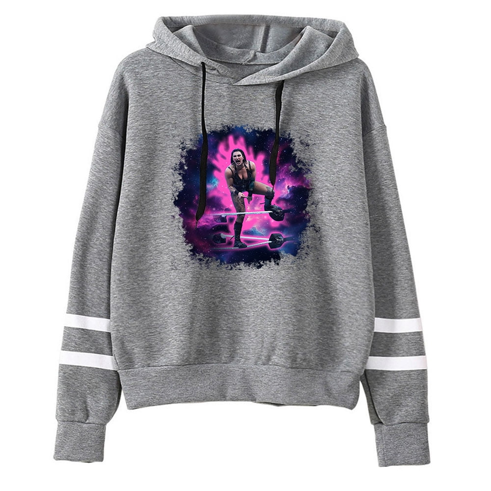 Rhea Ripley Hoodie without pocket women's men's fashion trend long ...