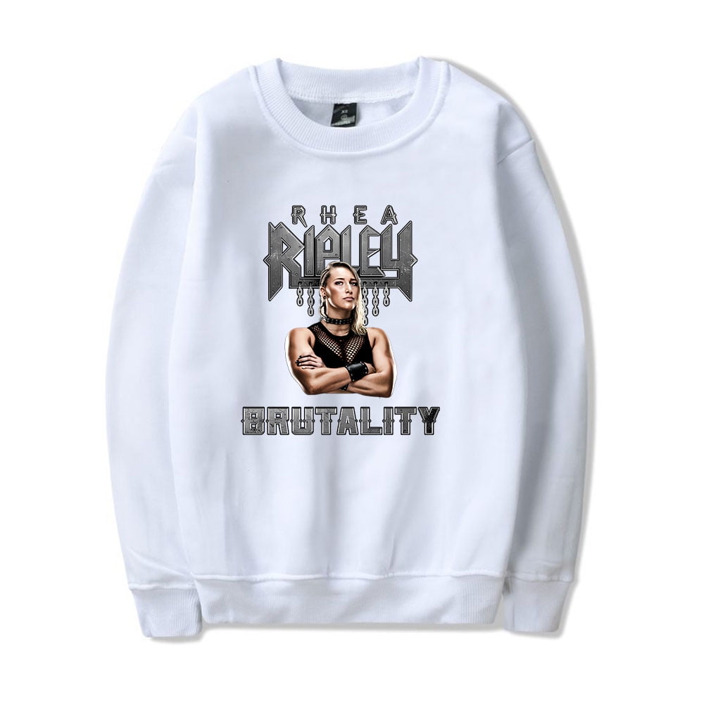 Rhea Ripley Long Sleeve Crewneck Sweatshirt Merch For Men/Women Unsiex ...