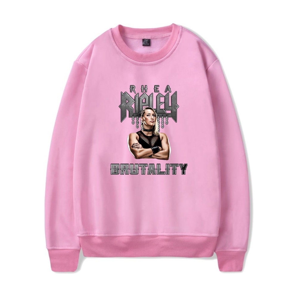 Rhea Ripley Long Sleeve Crewneck Sweatshirt Merch For Men/Women Unsiex ...