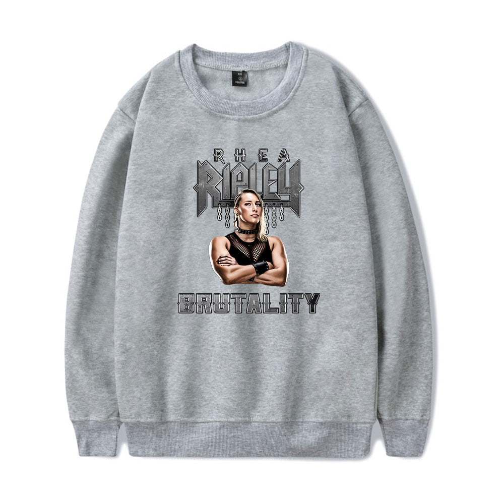 Rhea Ripley Long Sleeve Crewneck Sweatshirt Merch For Men/Women Unsiex ...