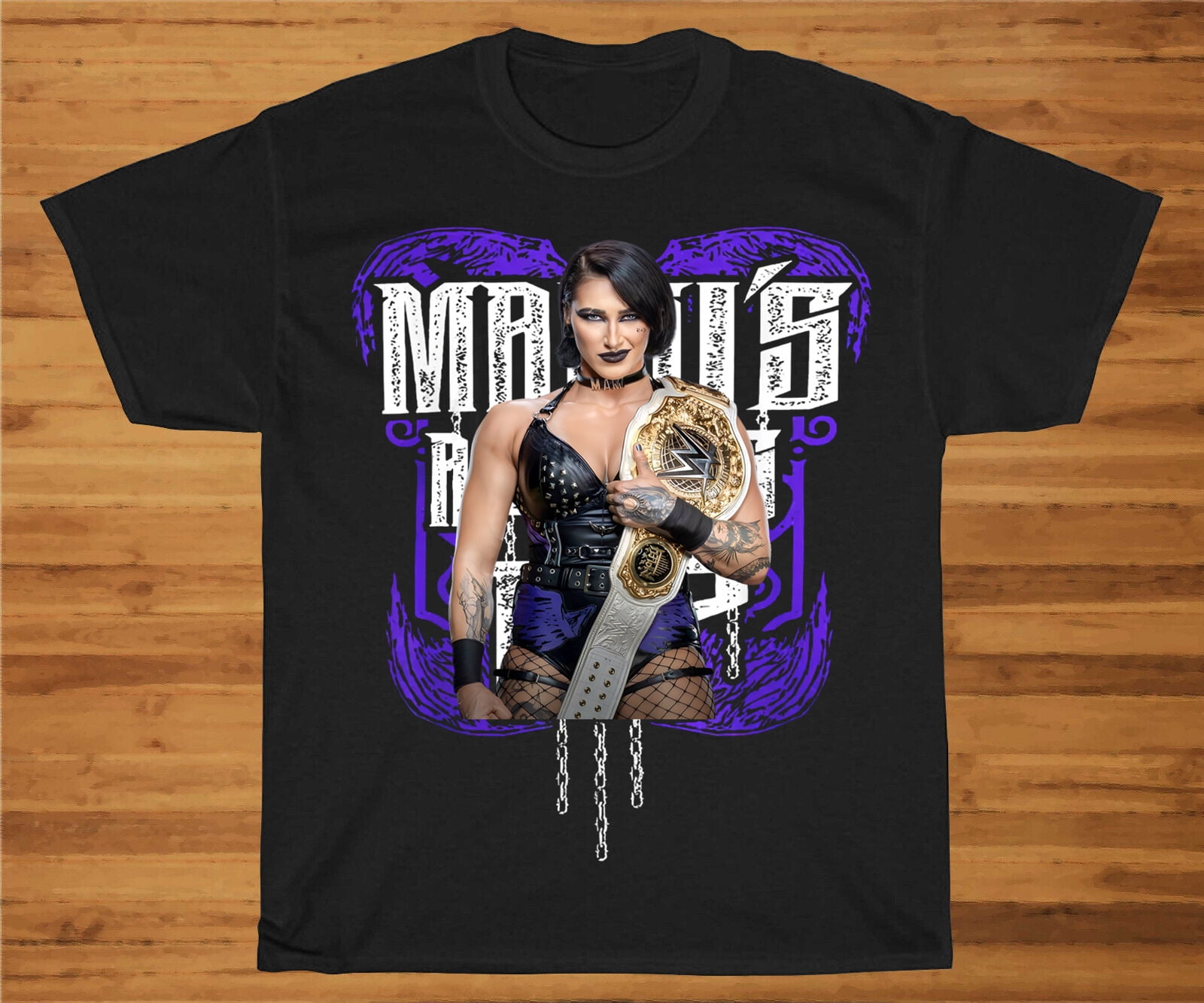 Rhea Ripley Mamis Always on Top Classic T-shirt Cotton Tee All Sizes ...