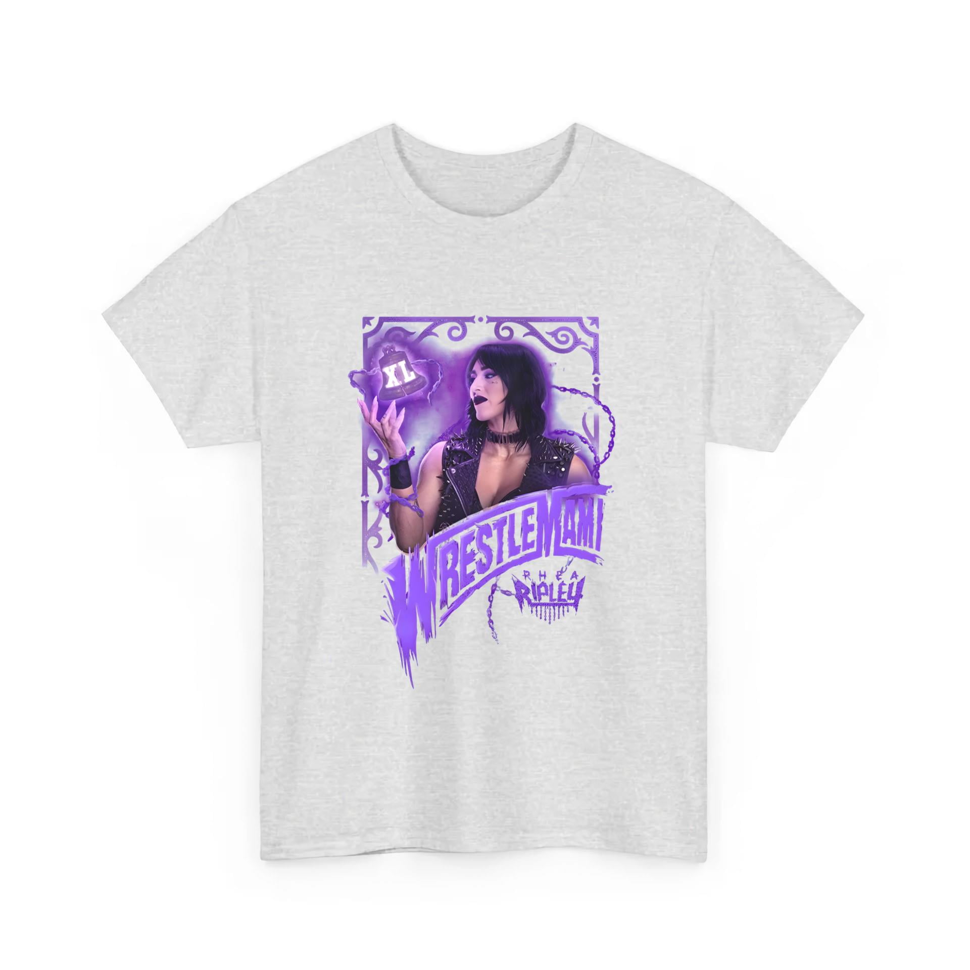 Rhea Ripley Men's T-Shirt WWE Wrestlemania 40 Black T-Shirt - New ...