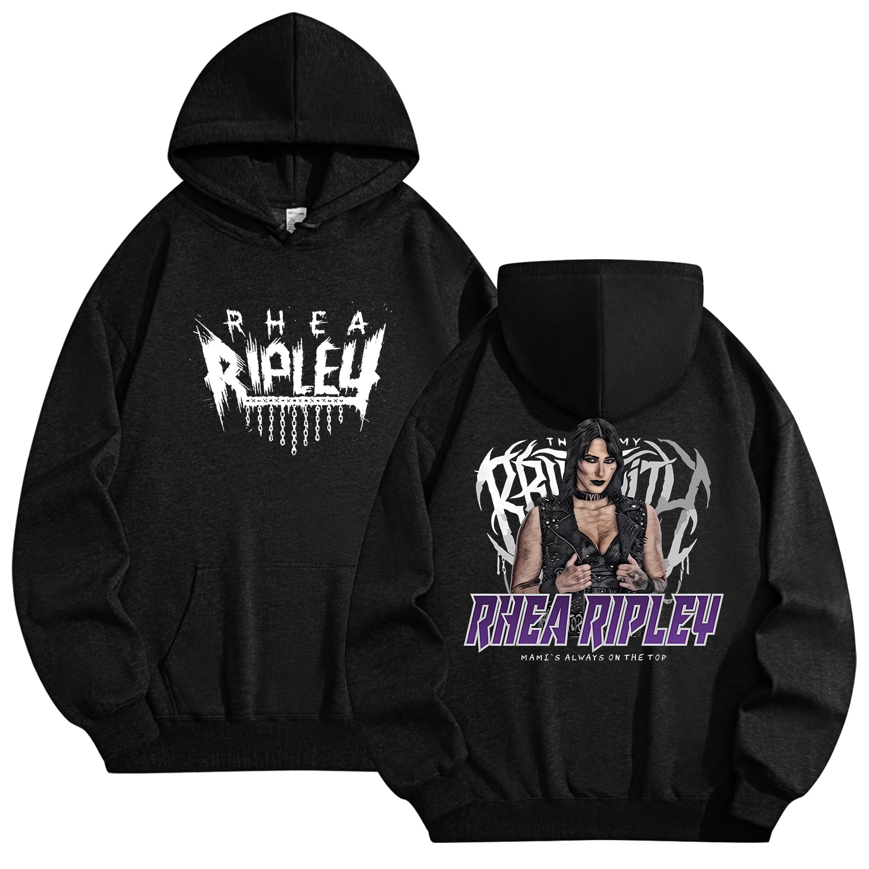 Rhea Ripley Merch Hoodies Women Men Long Sleeve Casual Sweatshirt ...