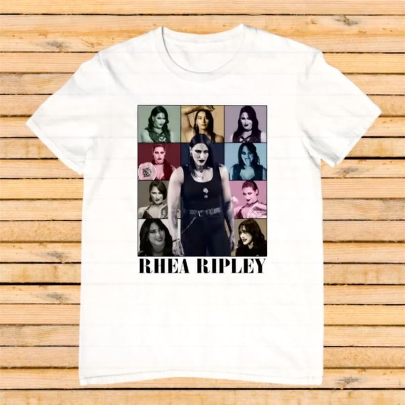Rhea Ripley Merch Shirt Vintage Unisex Tops Tee Jersey Outdoor Tee ...