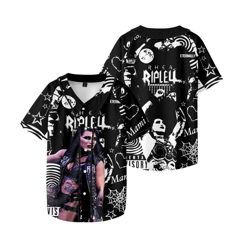 Rhea Ripley Merch Short baseball shirt casual summer trend short ...