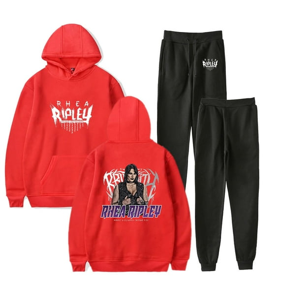 Rhea Ripley New Logo Men/Women Fall Suit Hoodies Sportswear Hooded ...