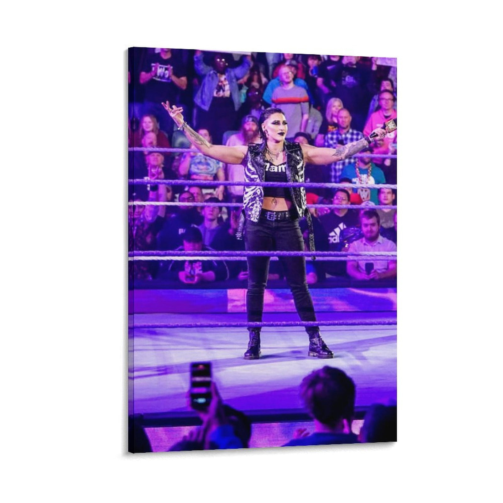 Rhea Ripley Poster, Canvas Wall Hanging Art Painting, Artwork Print for ...