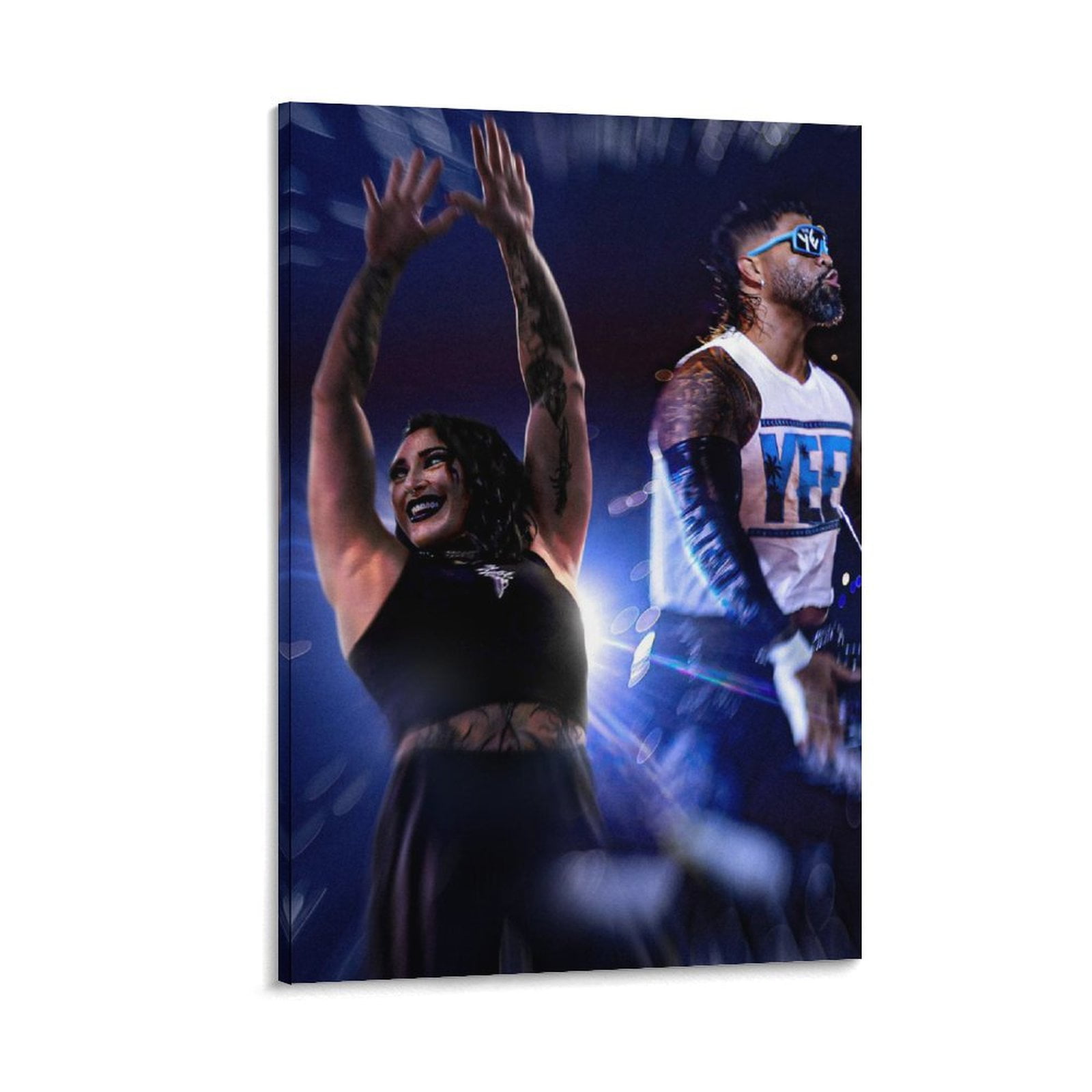 Rhea Ripley Poster, Canvas Wall Hanging Art Painting, Artwork Print for ...