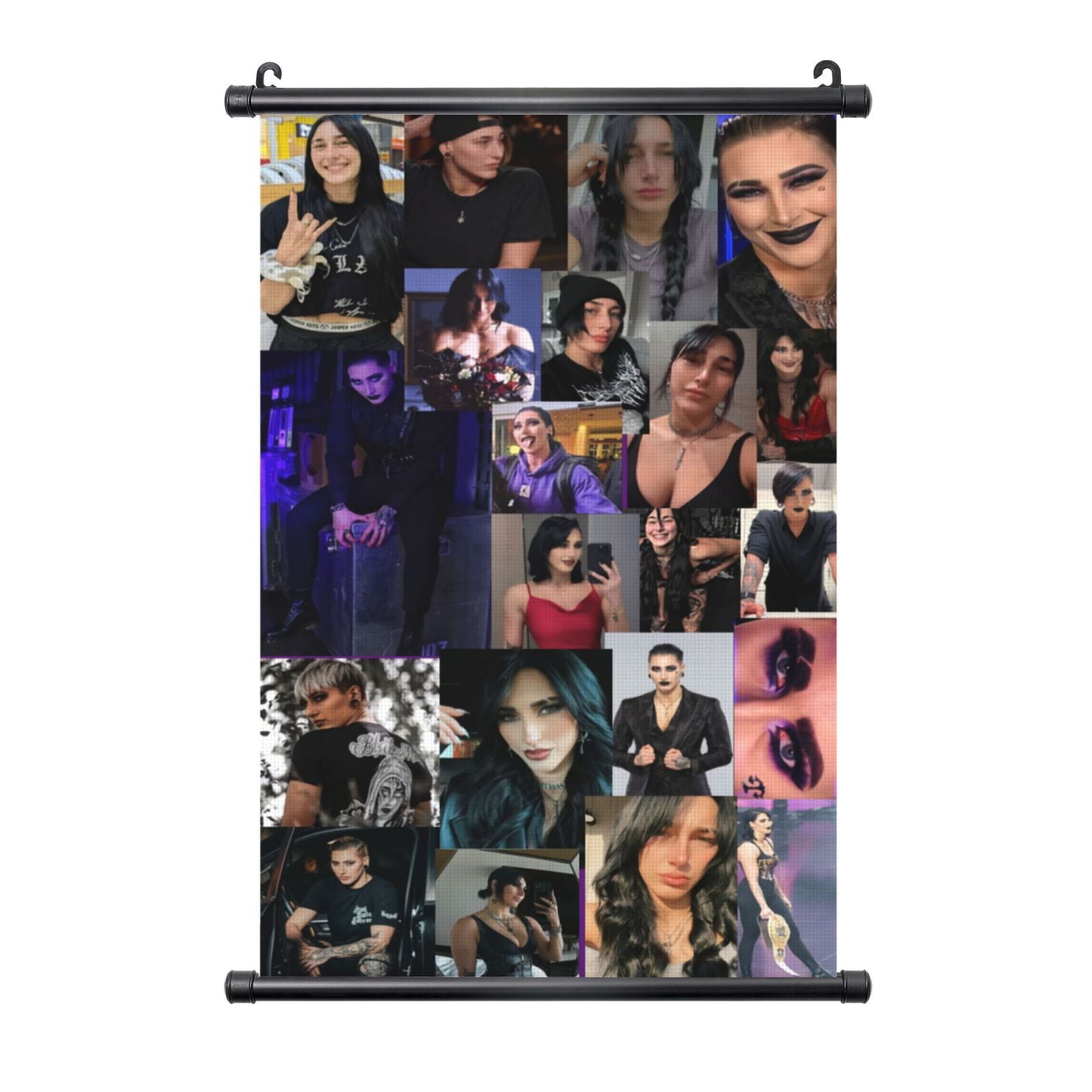 Rhea Ripley Poster Plastic Shaft Wall Hanging Banner Painting Canvas ...