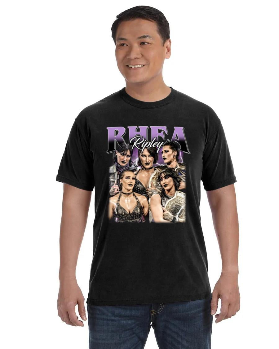 Rhea Ripley Pro Wrestler Graphic WWE Superstar Fan Comfort Color T ...