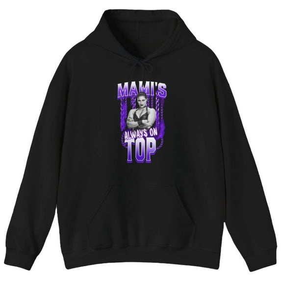 Rhea Ripley Purple Logo Mami Always on Top Pullover Hoody - Walmart.com