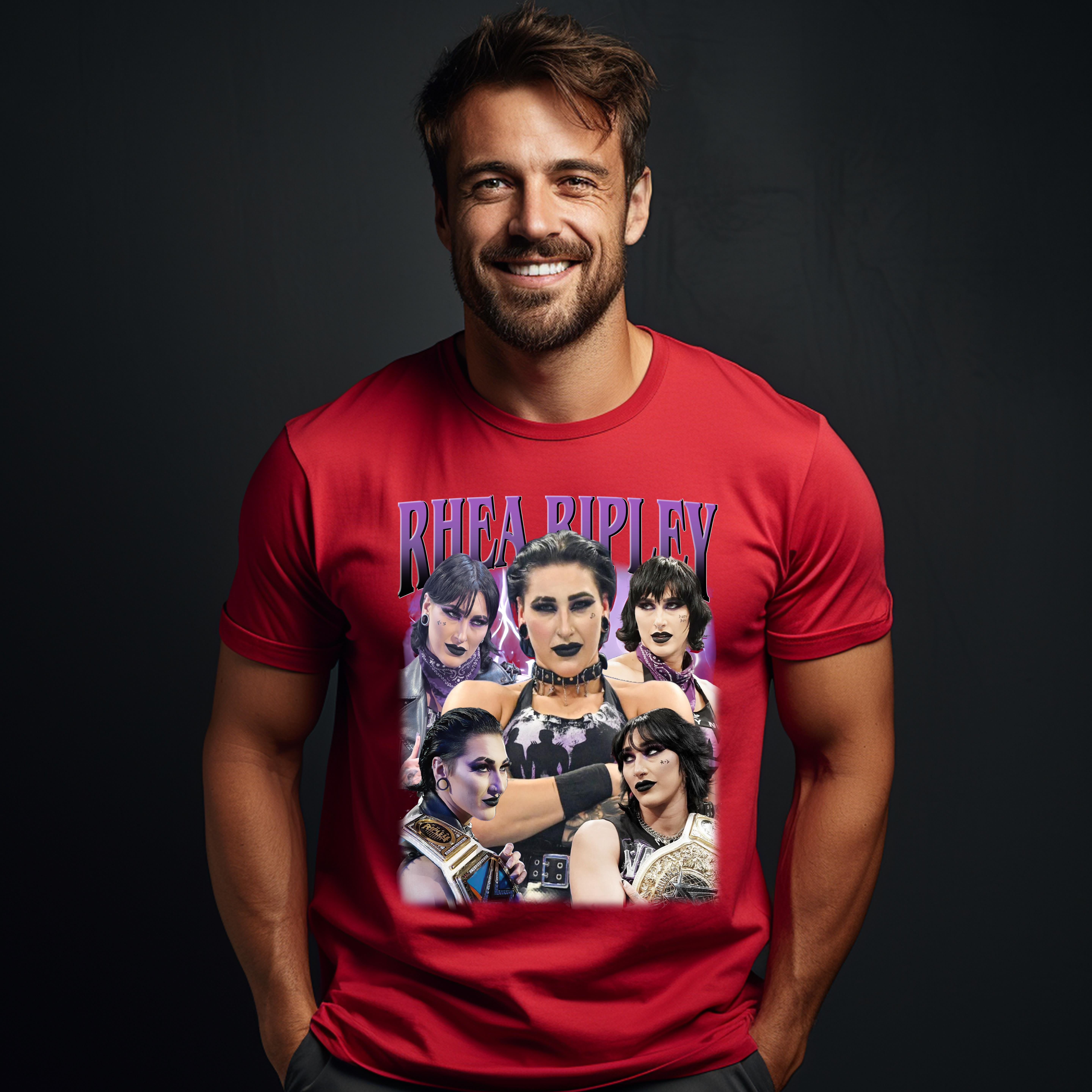 Rhea Ripley Shirt Rhea Ripley Elimination Chamber Perth 2024 T-ShirT Up ...