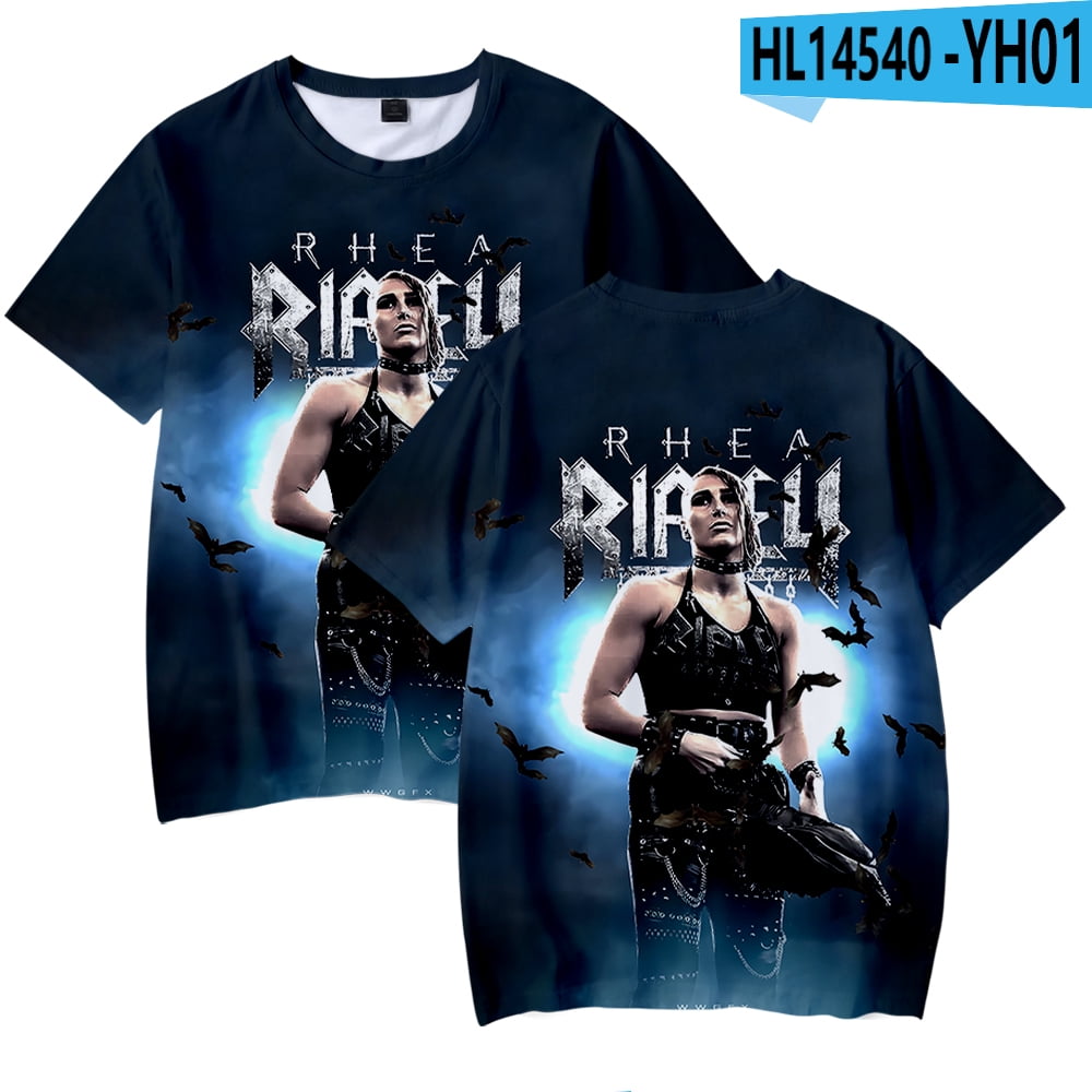 Rhea Ripley T-Shirt Merch Summer For Women/Men Unisex Short Sleeve ...