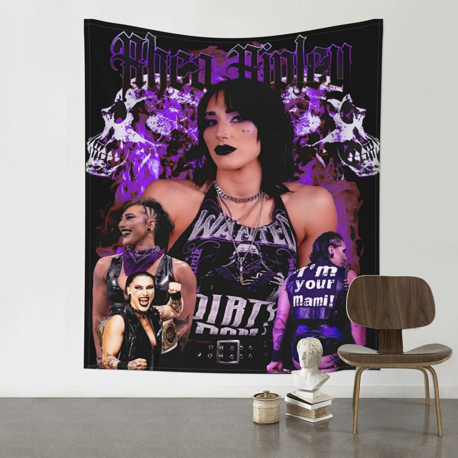 Rhea Ripley Tapestry Wall Hanging Art Poster For Living Room/Bedroom ...