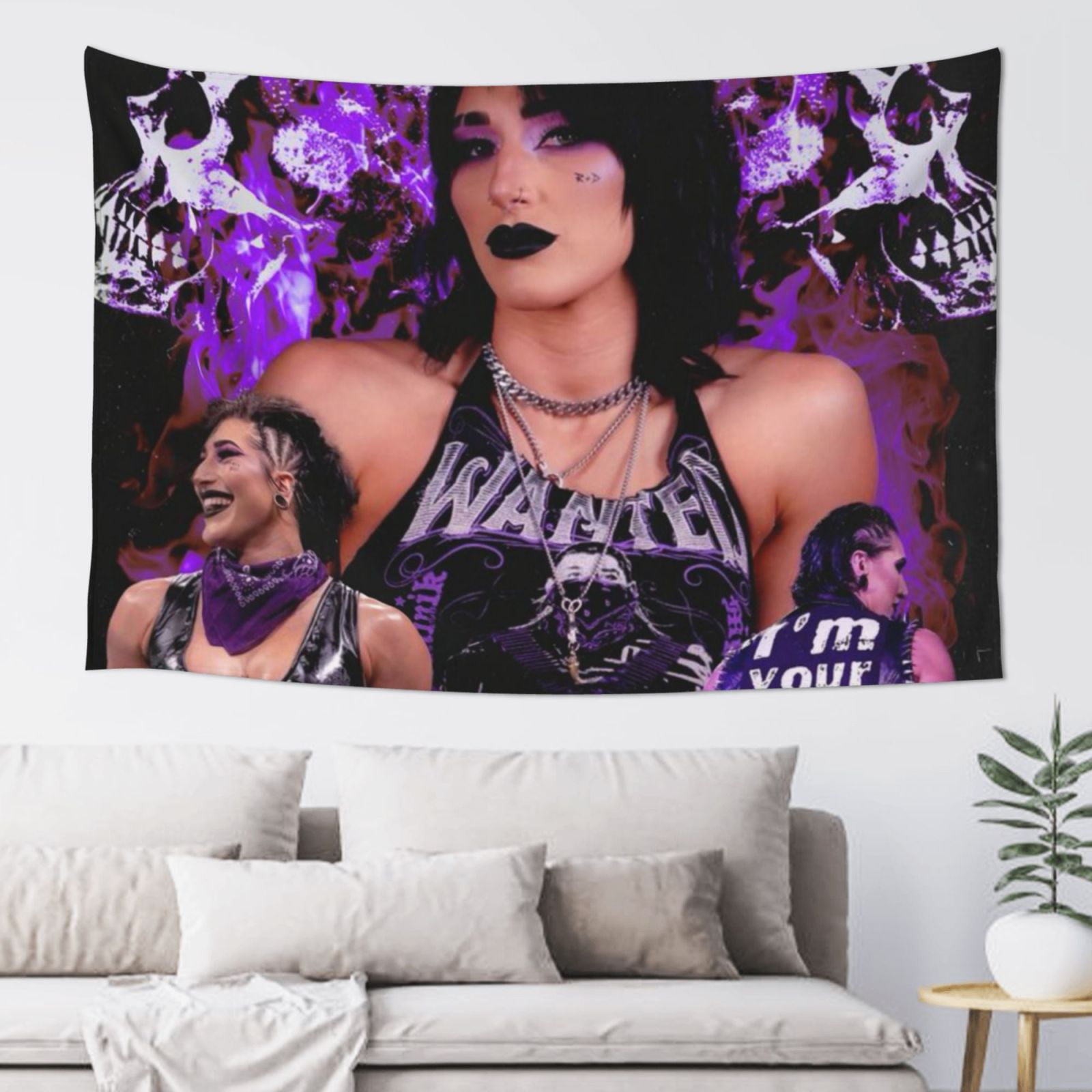 Rhea Ripley Tapestry, Wall Hanging Tapestry, Wall Art Tapestries Poster ...