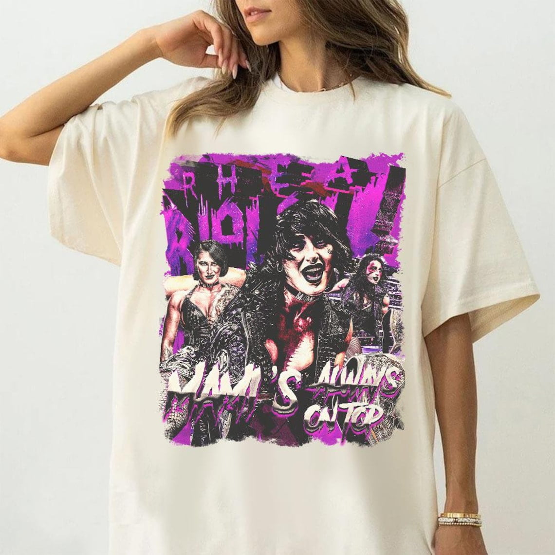 Rhea Ripley Unisex Shirt, Vintage Wrestling Shirt, Rhea Ripley Fan Tees ...