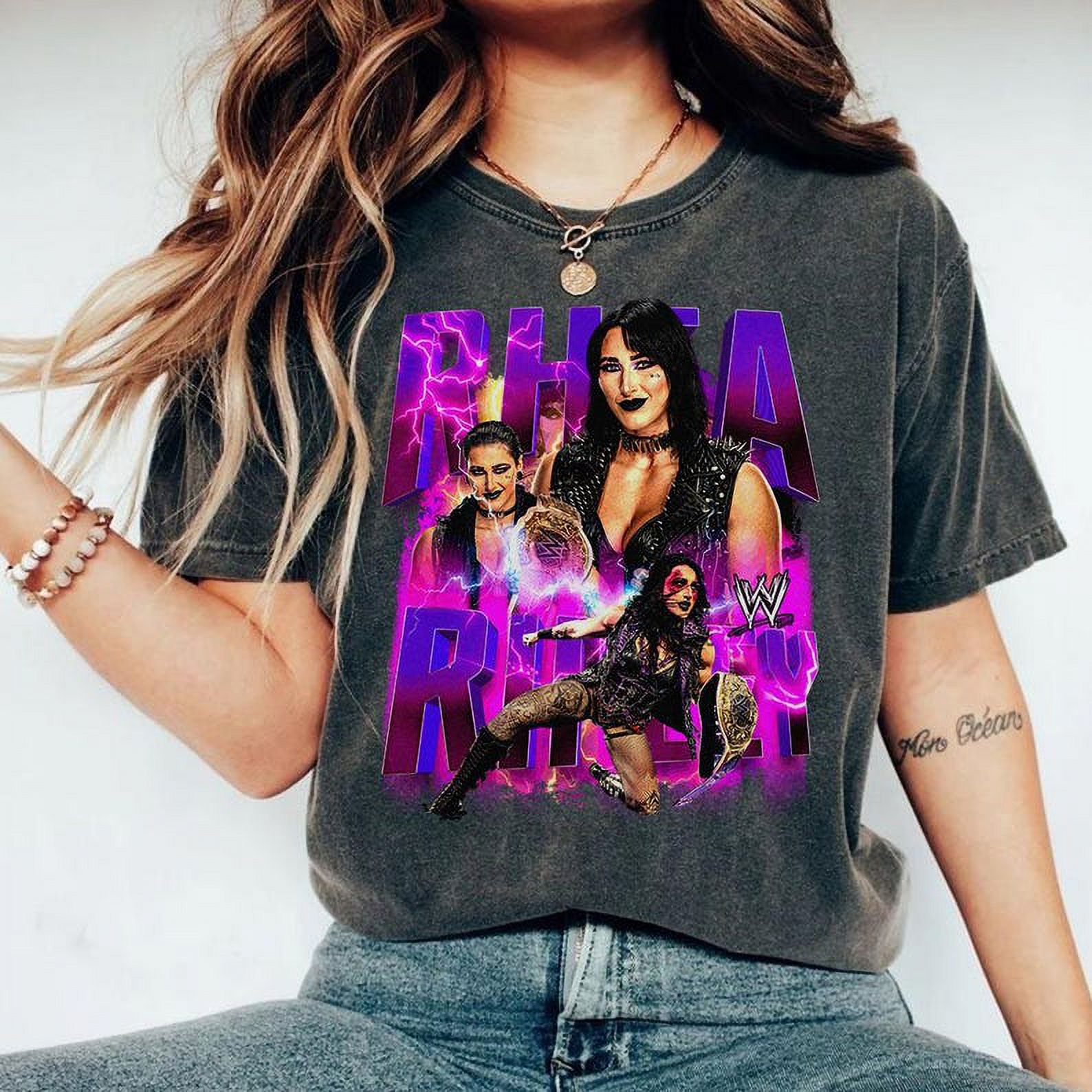 Rhea Ripley Vintage Shirt, Vintage Wrestling Shirt, Rhea Ripley Fan ...