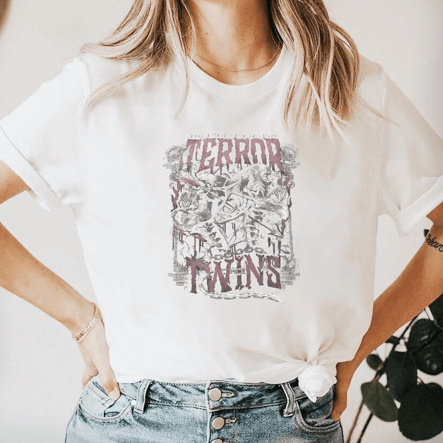 Rhea Ripley and Damian Priest Terror Twins WWE Wrestling Fan Art Unisex ...