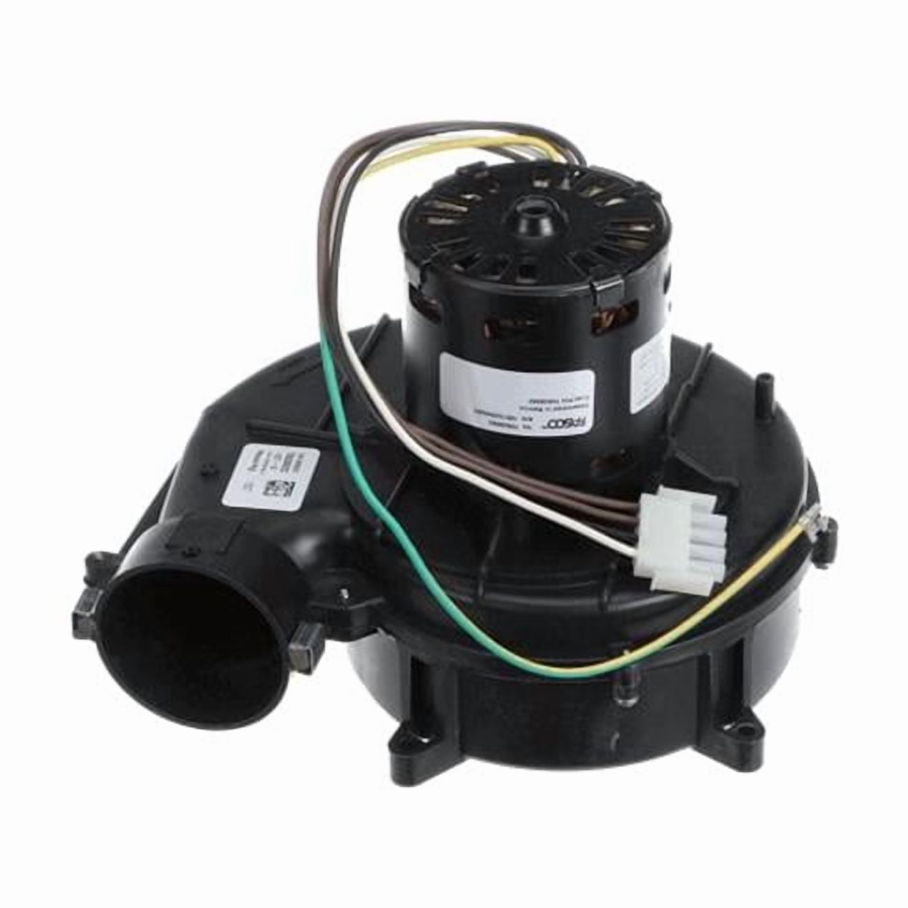 Rheem 70-24033-01 Blower & Motor Assembly - 120V with Gasket, Induced Draft, Discharge Right ...