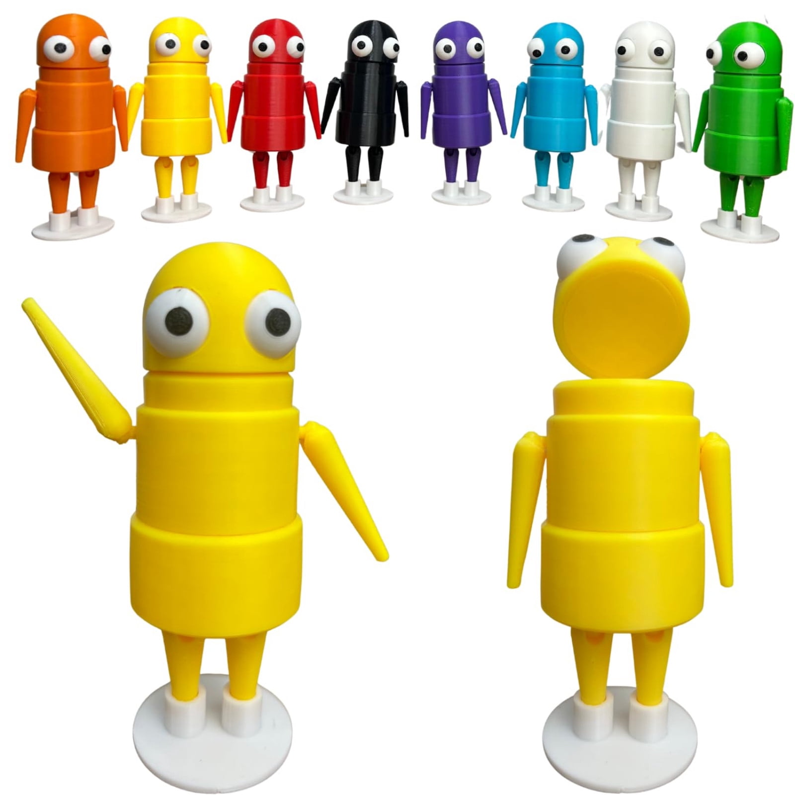Rheen 3D Printed Character Models, Horror Game Articulated Collectible ...