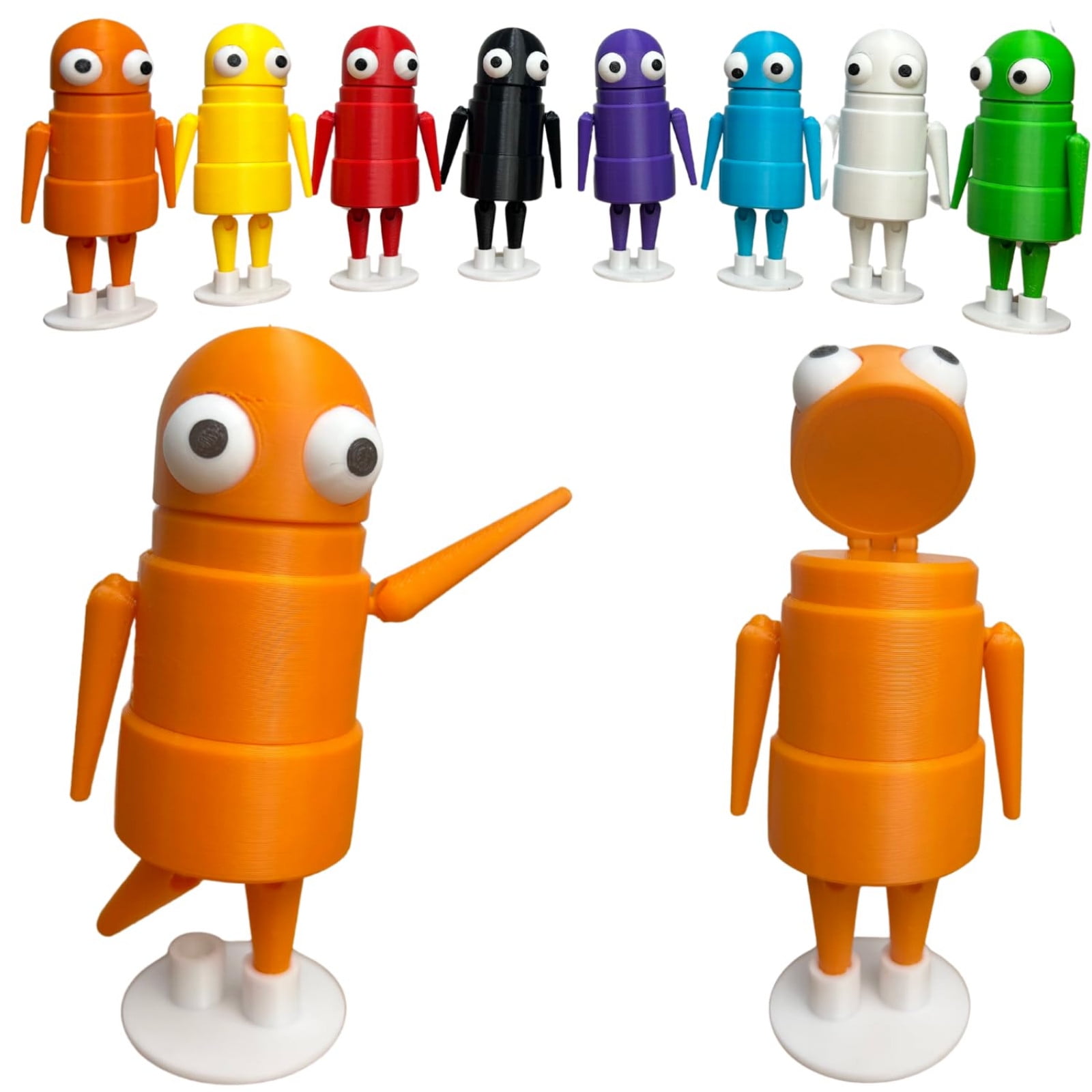 Rheen 3D Printed Character Models, Horror Game Articulated Collectible ...