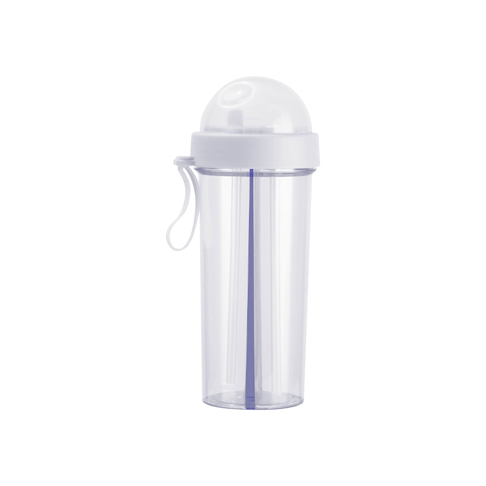 Rheen Dual Drink Bottle - Dual Chamber Water Bottle Innovative Two-Compartment Water Bottle for ...