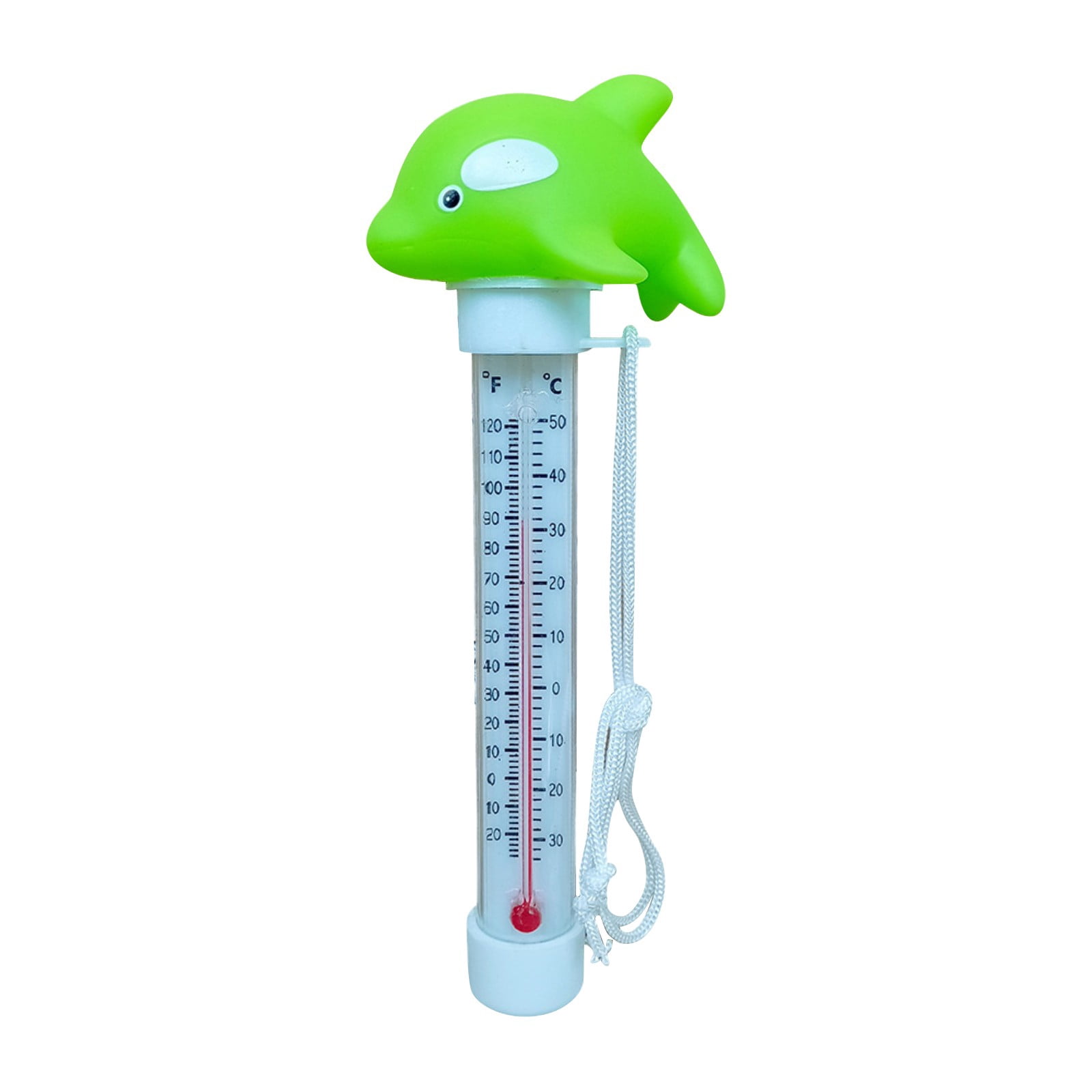Rheen Floating Pool Thermometer, Large Display with String Easy to Read ...
