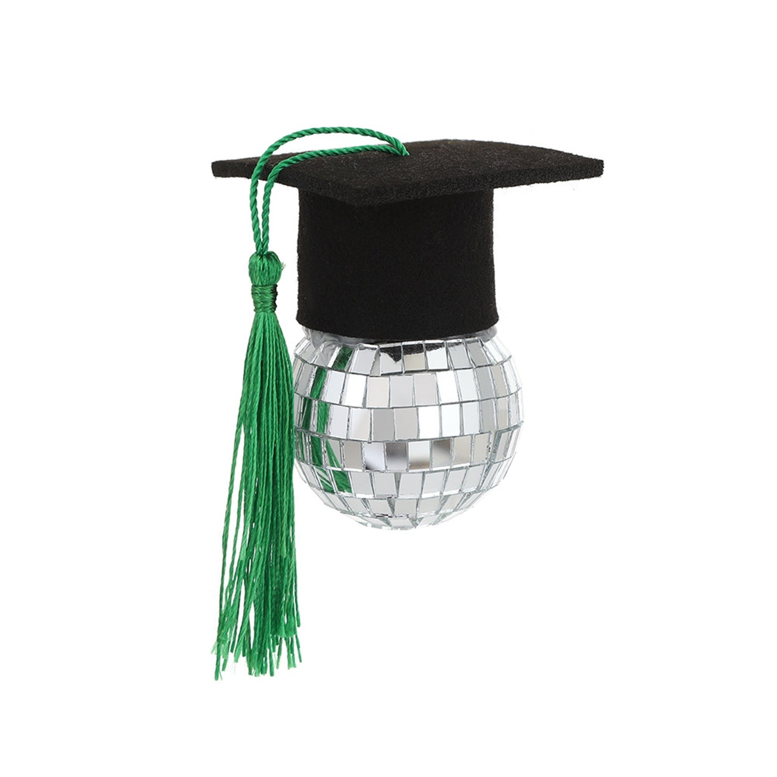 Rheen Graduation Cap Tassel Disco Ball Large Hanging Decoration for ...