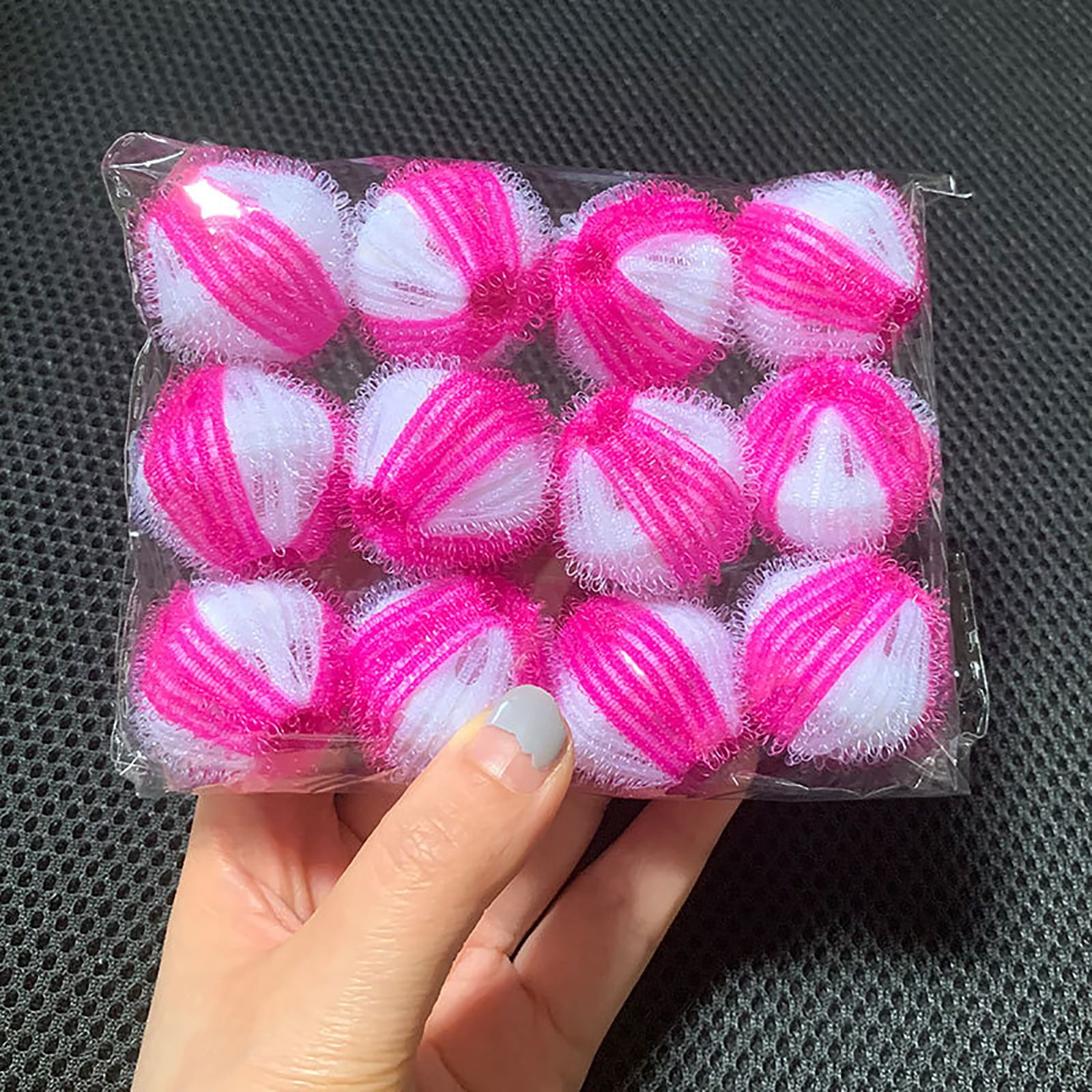 Rheen Nylon Cleaning Ball, Anti-entanglement Washing Ball, Absorbs Hair, Physical ...